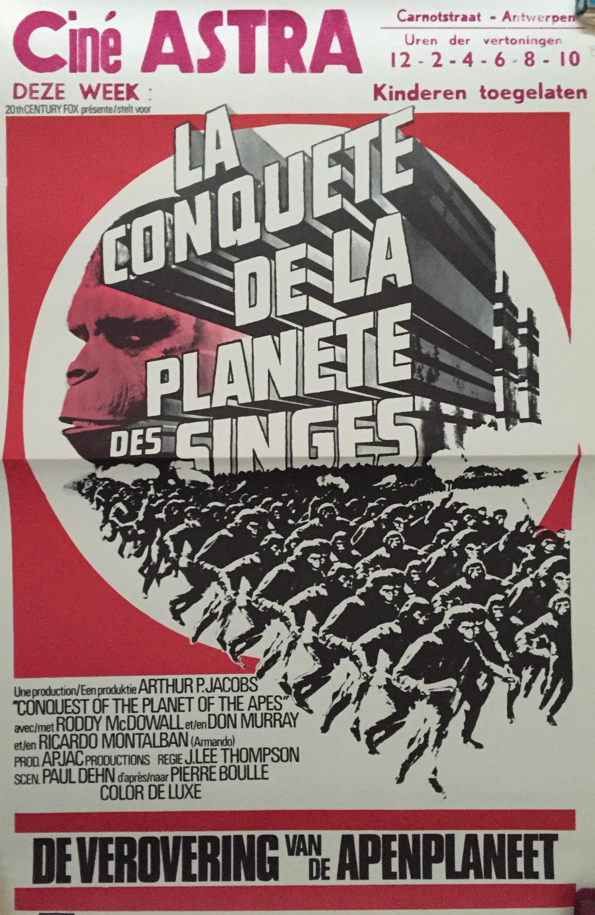 Conquest of the Planet of the Apes Posters