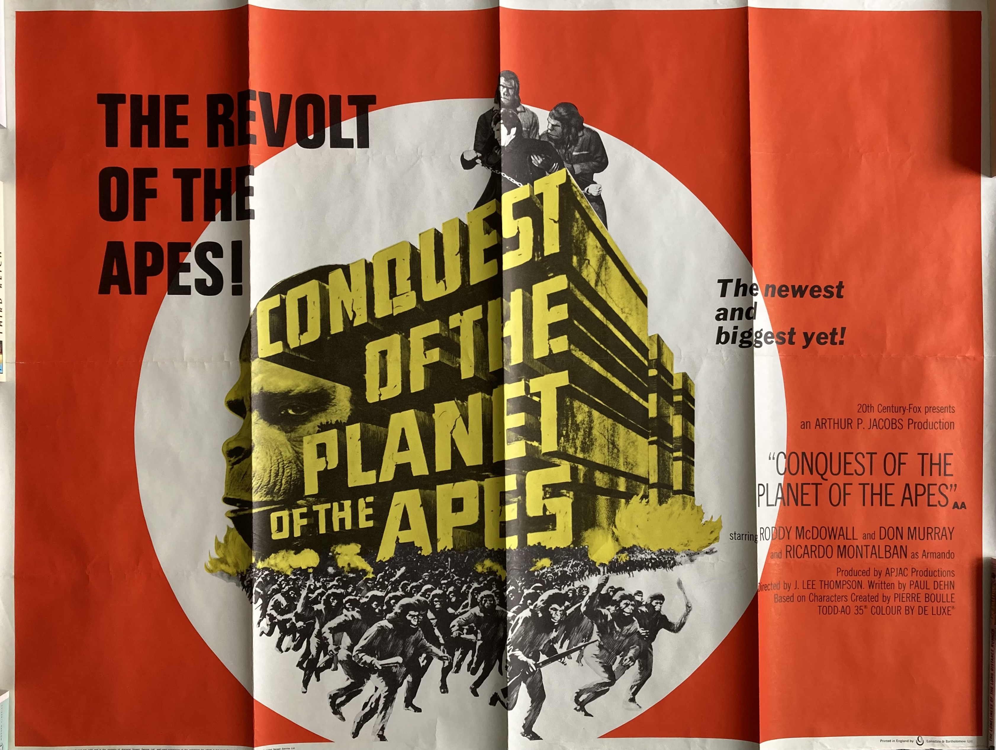 Conquest of the Planet of the Apes Posters